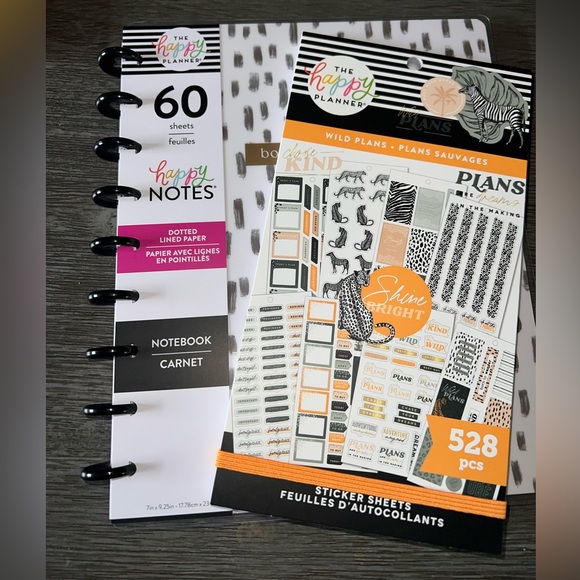The Happy Planner | Office | New Happy Planner Notebook And Sticker ...